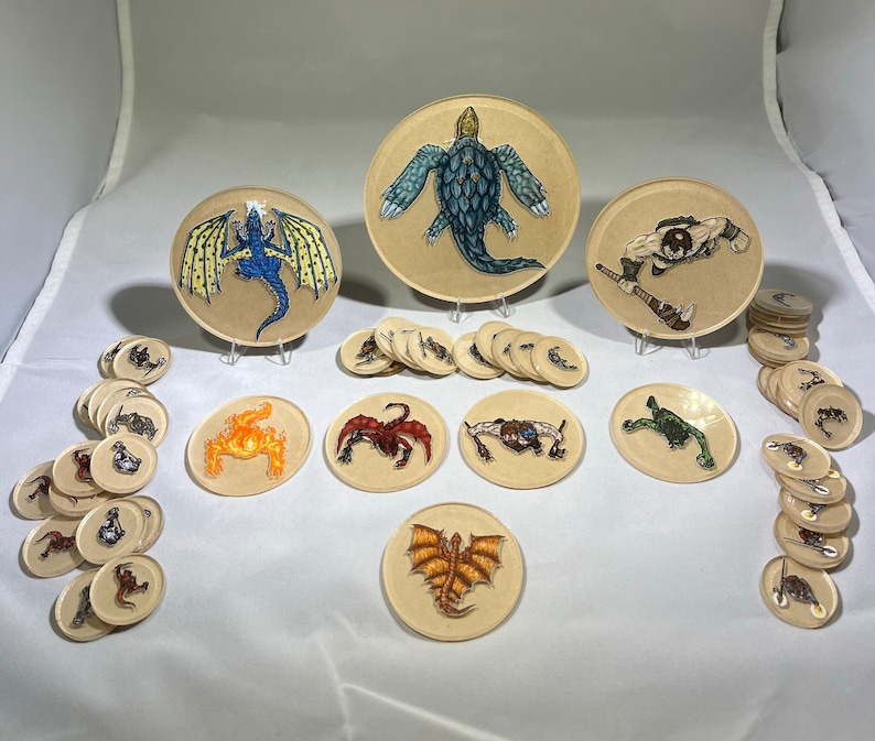 GM Starter Pack 1 Monster Token Set - Etsy