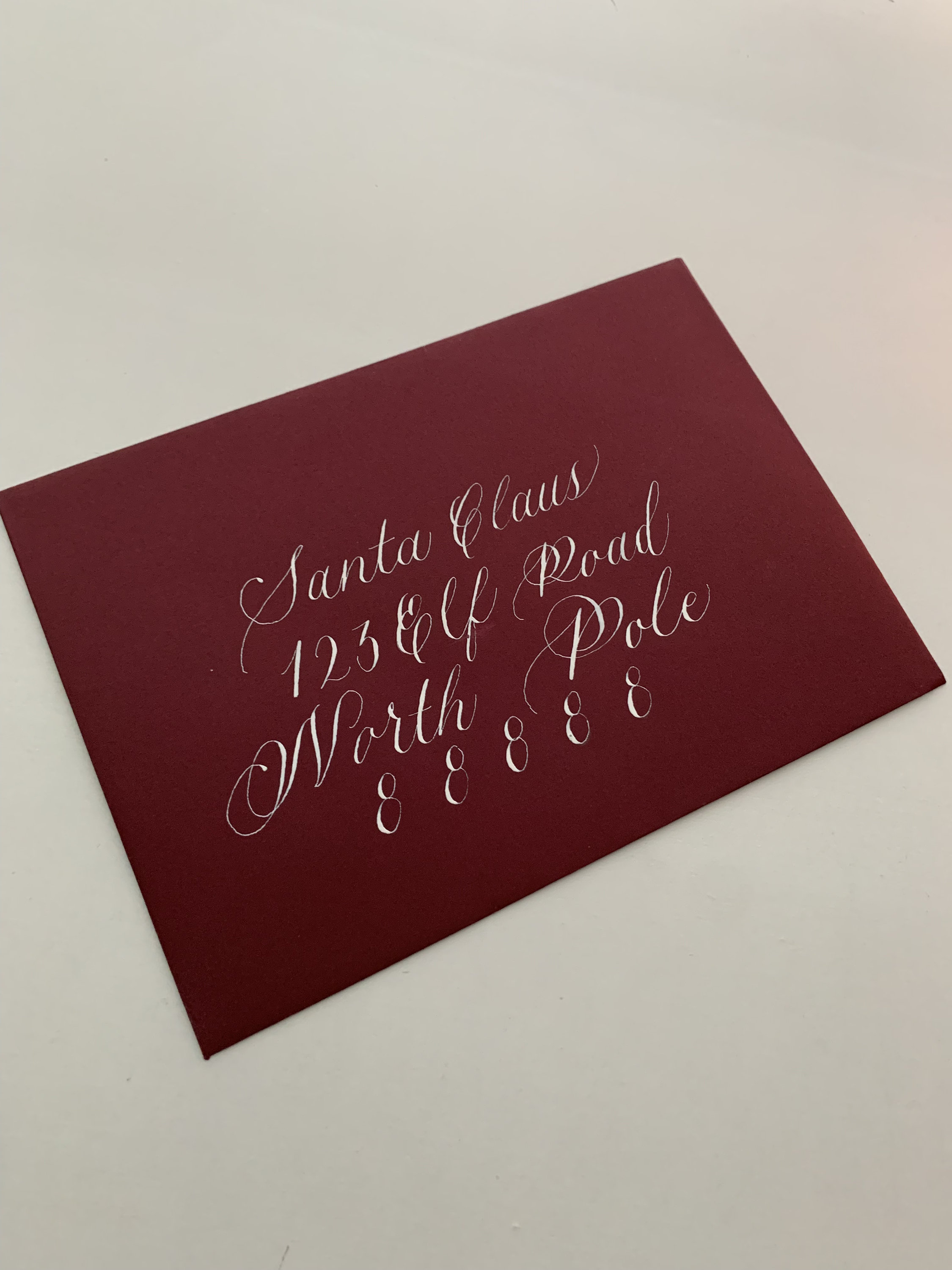 Envelope Addressing in Hand Calligraphy| Point Pen| Custom Calligraphy ...