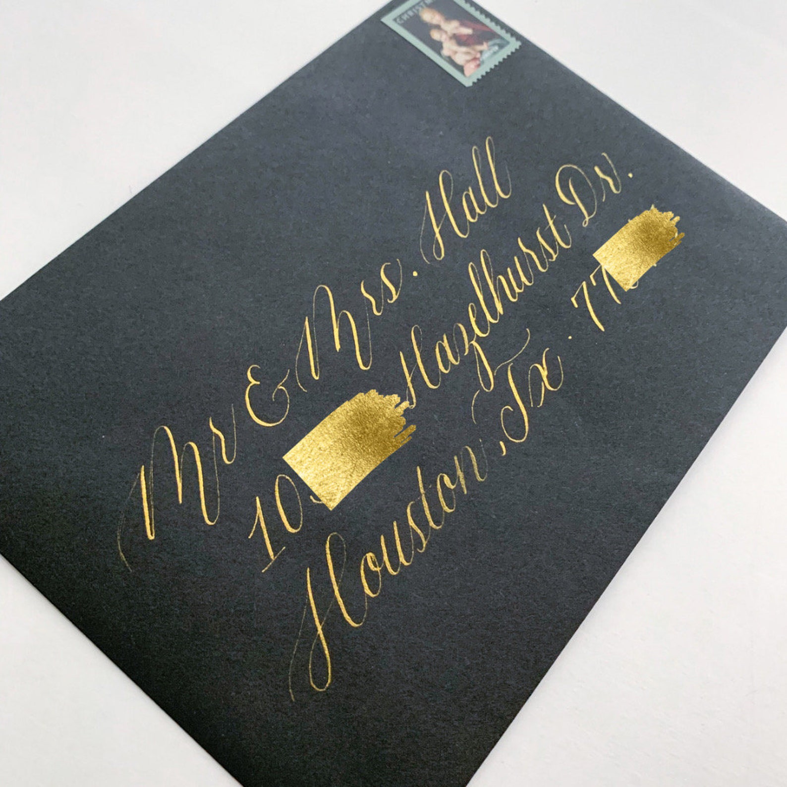 Envelope Addressing in Hand Calligraphy| Point Pen| Custom Calligraphy ...