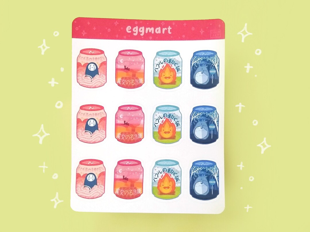 SG Soda Can Sticker Sheet | Bullet Journal and Scrapbooking Sticker - Etsy