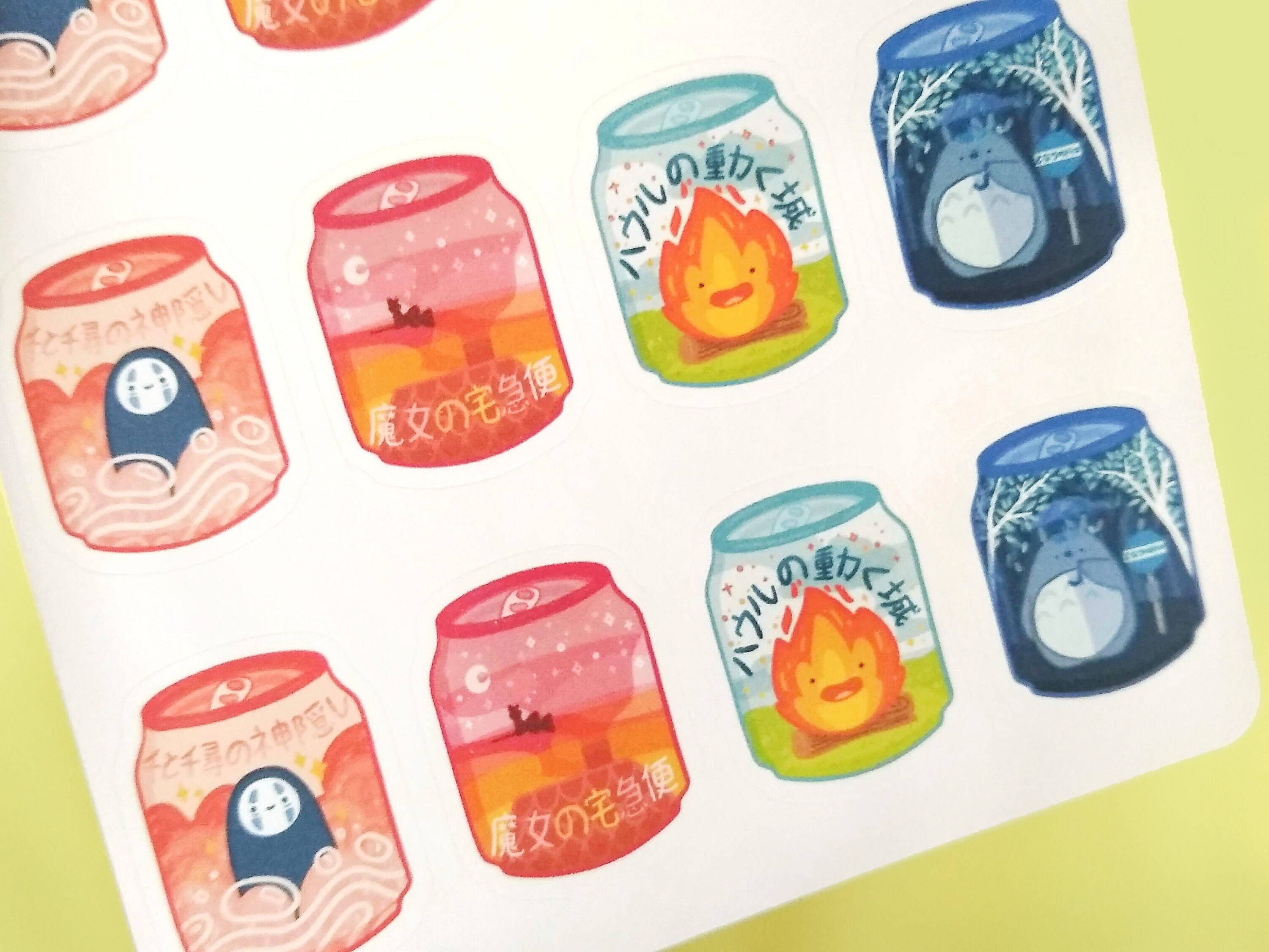 SG Soda Can Sticker Sheet bullet journal and scrapbooking | Etsy