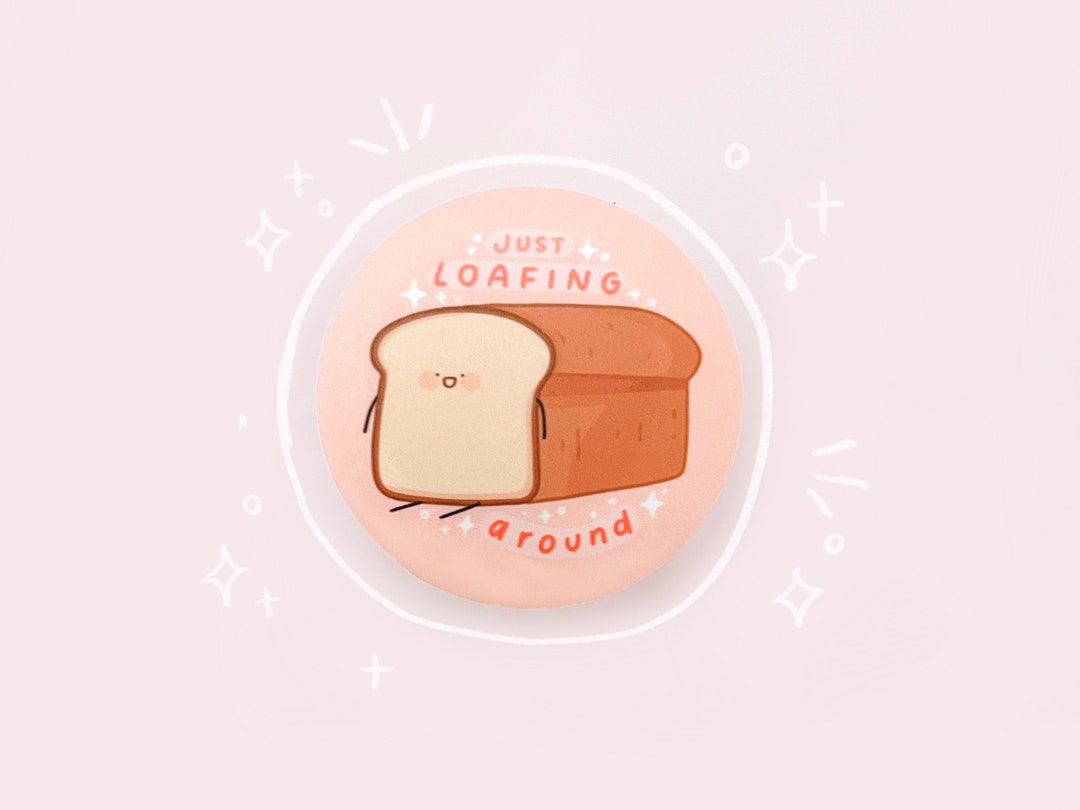 Bread Loaf Sticker | Vinyl Sticker for Journals, Laptop, Hand Drawn - Etsy