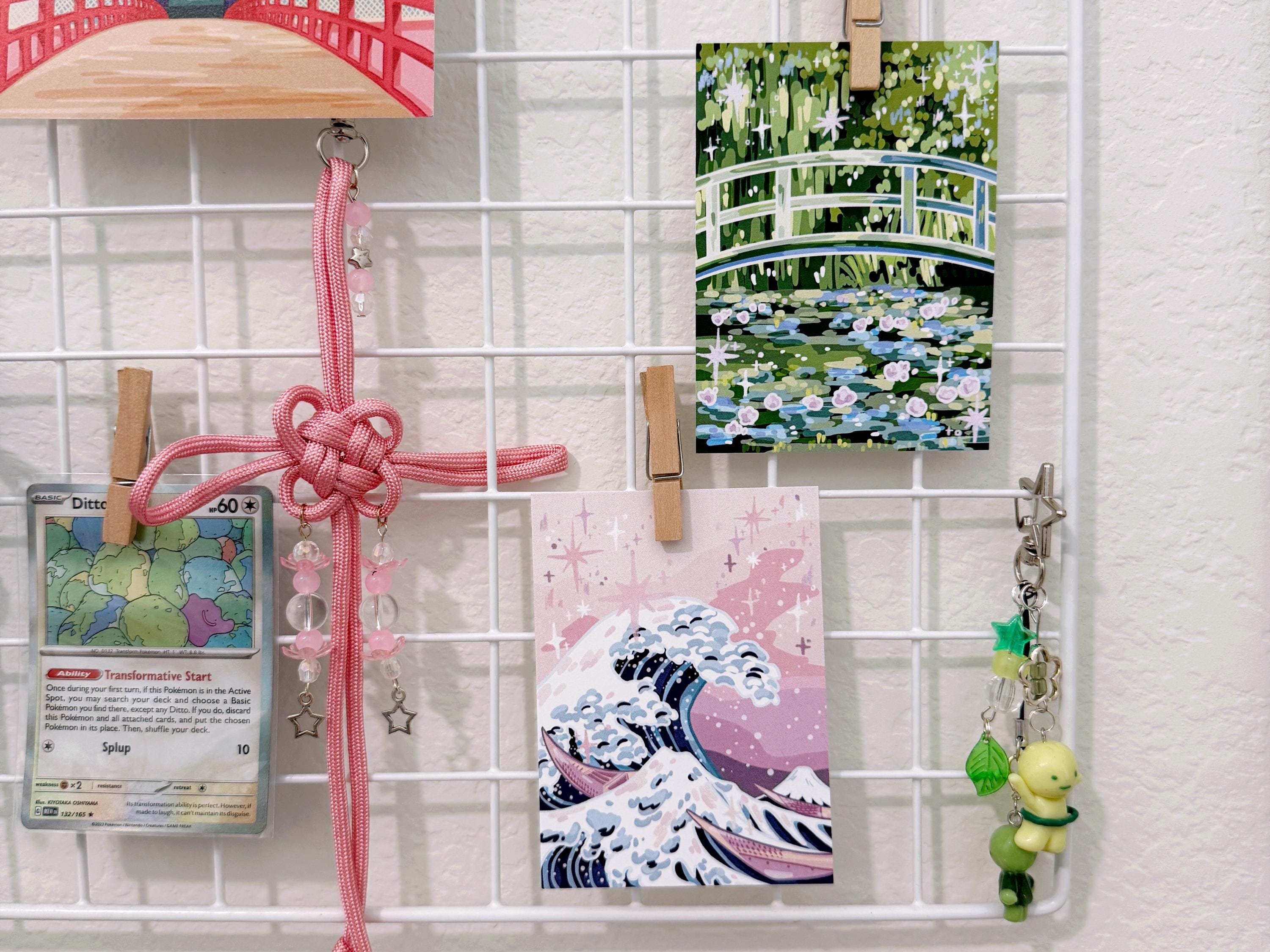 Famous Paintings Mini Print Set | Four Designs per Set | Hand Drawn Art ...