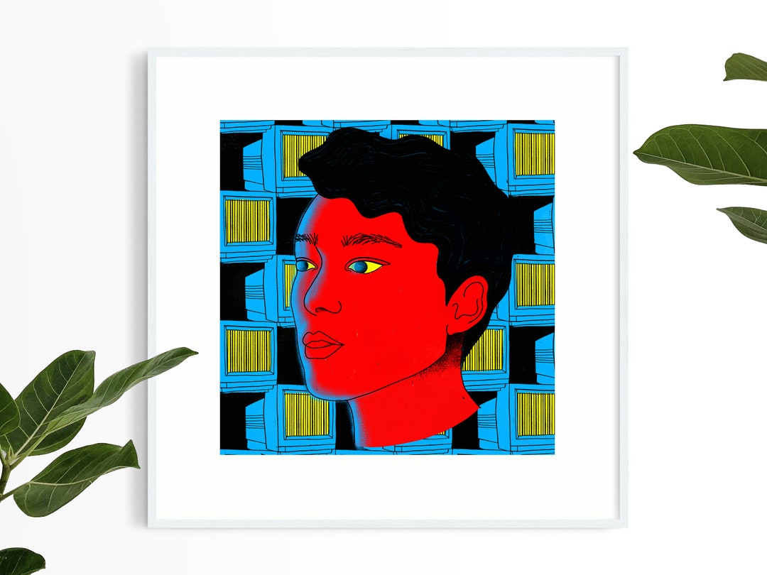 Giclée Art Print "computers Rule the World" | Illustration | 30 X 30cm ...