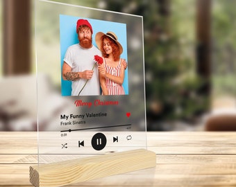 Custom Music Glass Plaque - Etsy