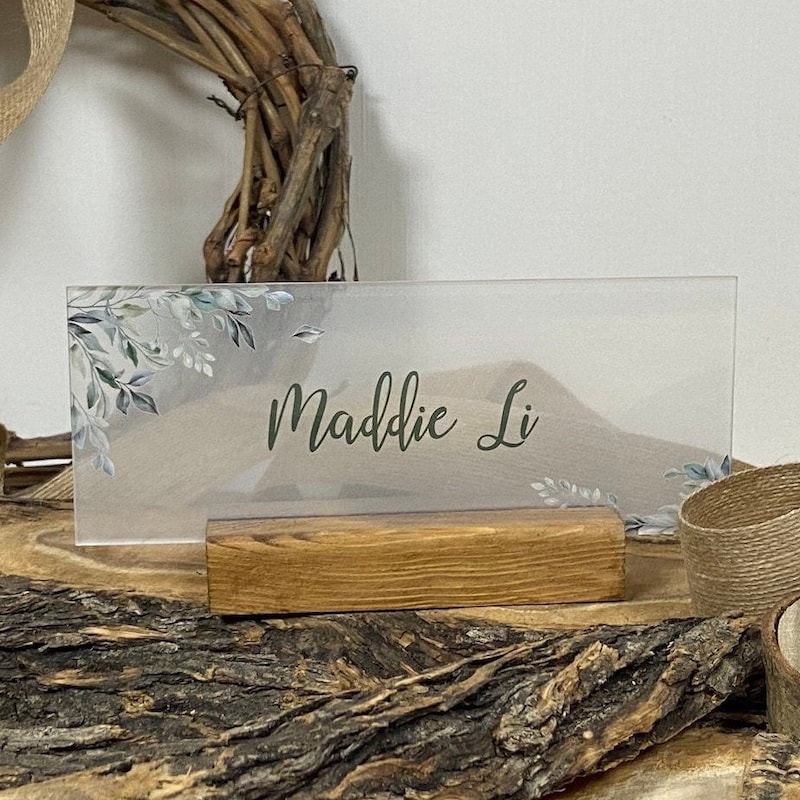 Name Plate for Table Desk - Etsy