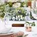 Editable Table Sign Bundle of 6 or More Clear Acrylic - Etsy