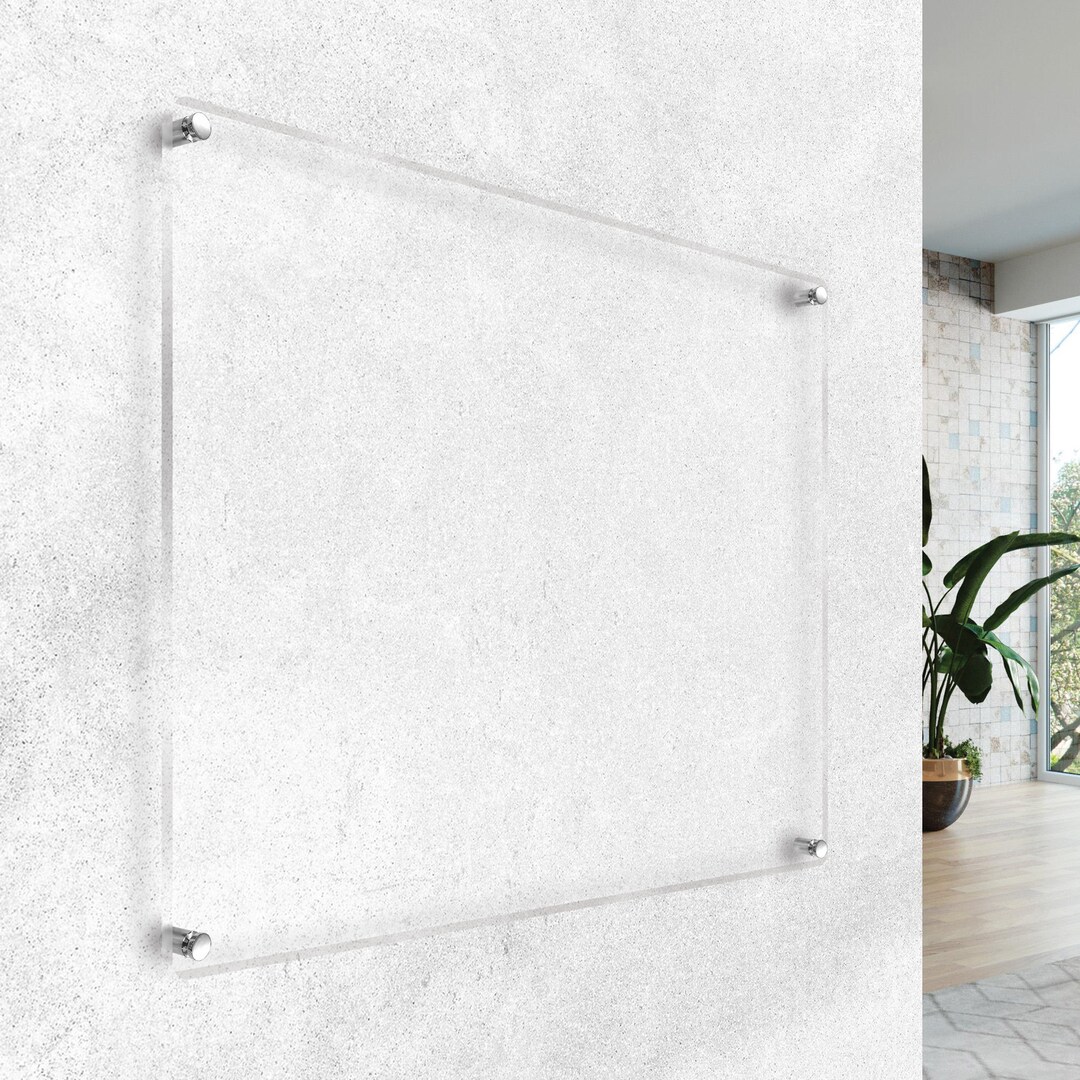 Blanc Acrylic Planner 4,7mm Dry Erase Board Wall Calendar, Clear ...