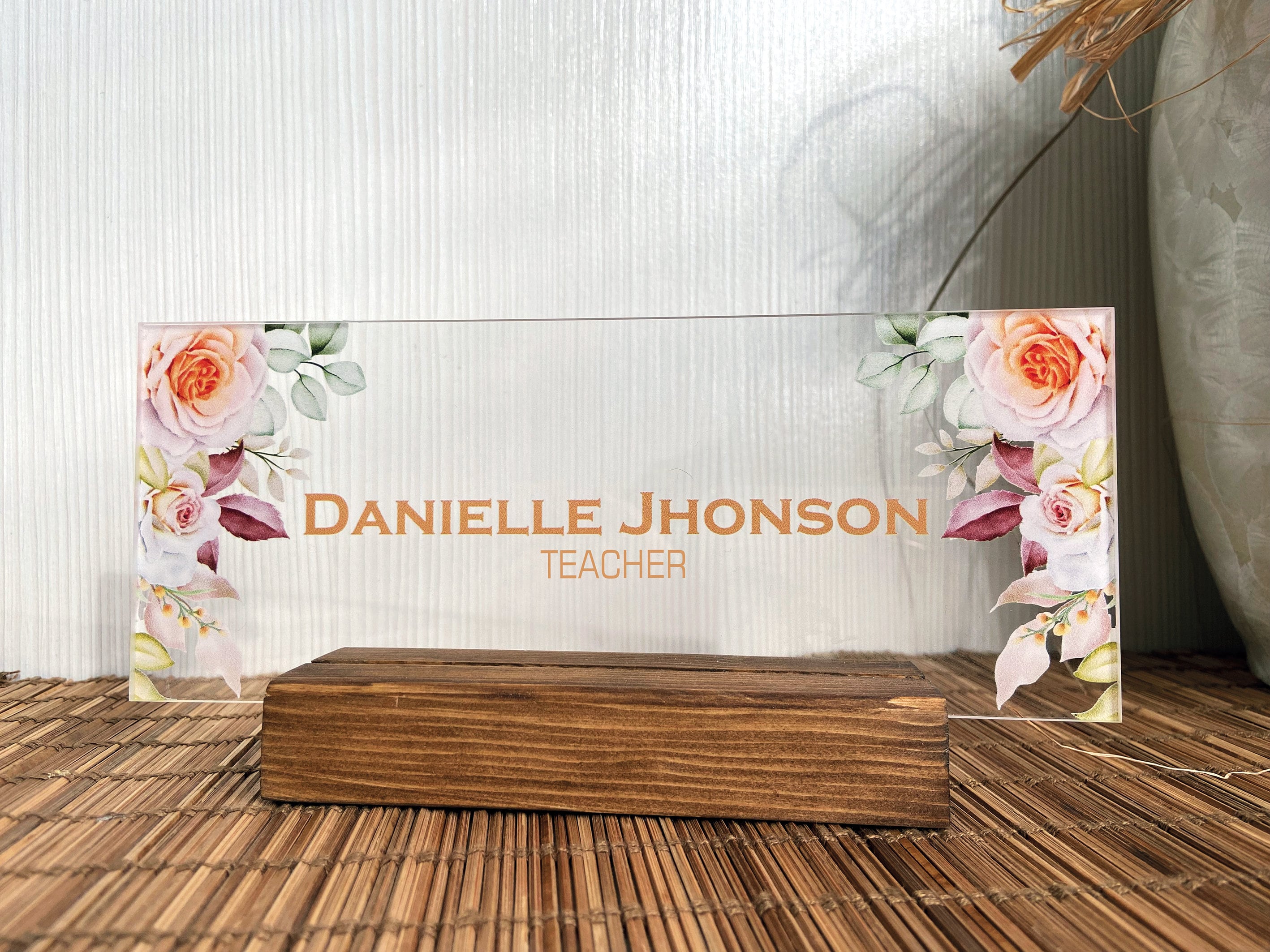 Handmade Name Plate Designs