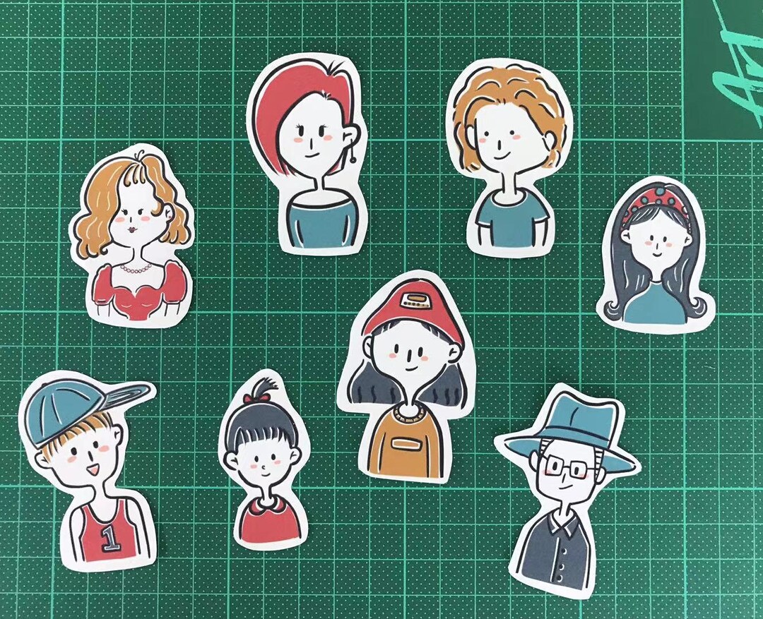 People in My Life Sticker Fun Sticker Journal Sticker Bullet Journal ...