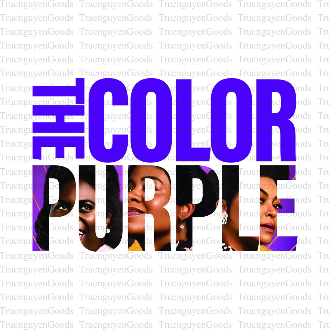 The Color Purple Movie Inspired Png, the Color Purple Png, Color Purple ...