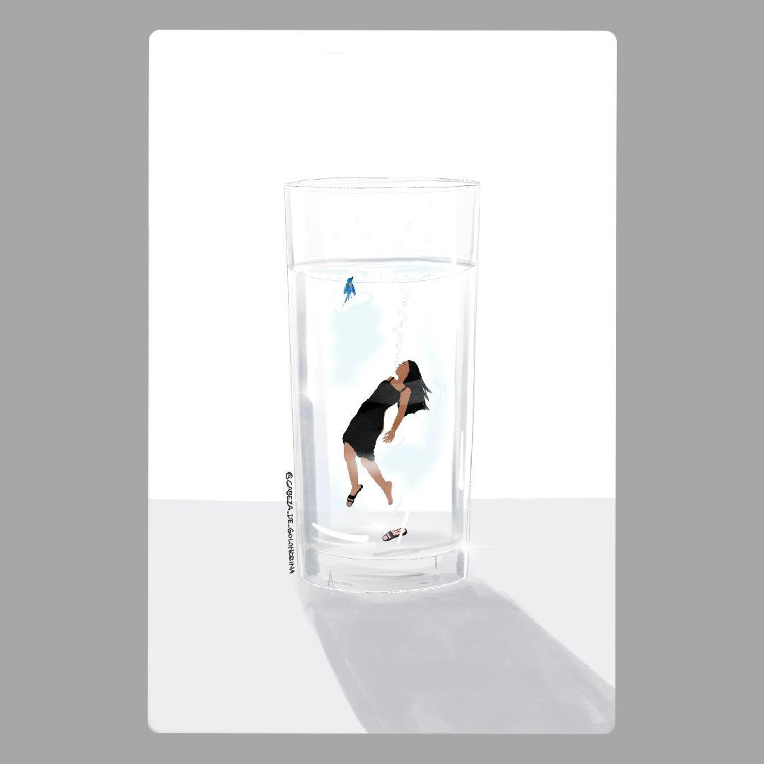 No Te Ahogues En Un Vaso De Agua - Inspirational Quote - Positive ...