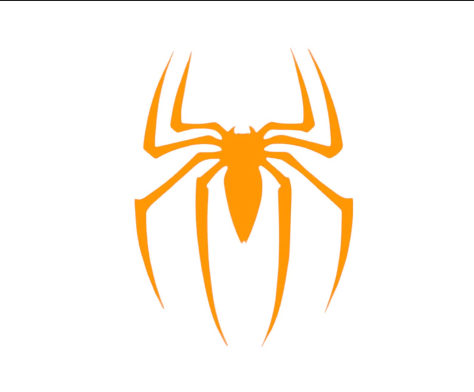 Red '' SPIDER '' Vinyl Decal Car Sticker Funny - Etsy