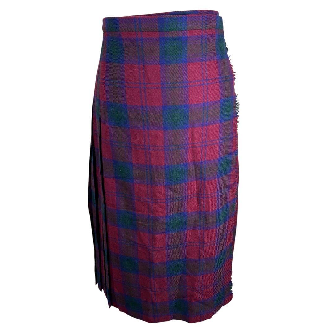VTG Jedburgh Kiltmakers Scotland 100% Wool Wrap Plaid Scottish Kilt ...