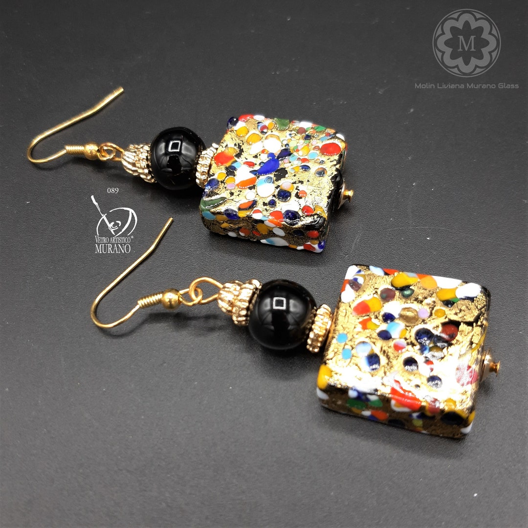 Murano Glass Earrings - VETRO ARTISTICO® MURANO N. 89 - Women's Gift ...