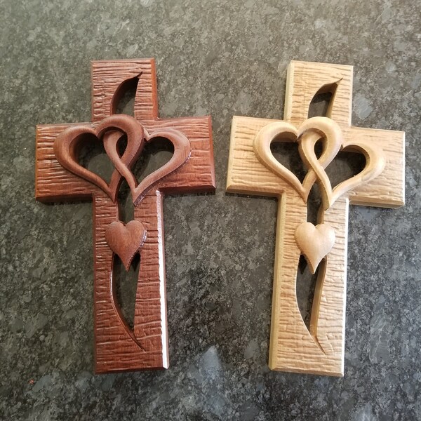 Wooden Wall Cross - Etsy