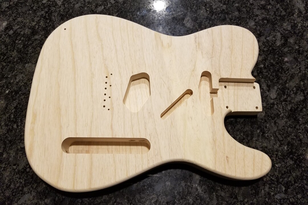 Tele / Telecaster Guitar Body 1 Piece Swamp Ash - Etsy