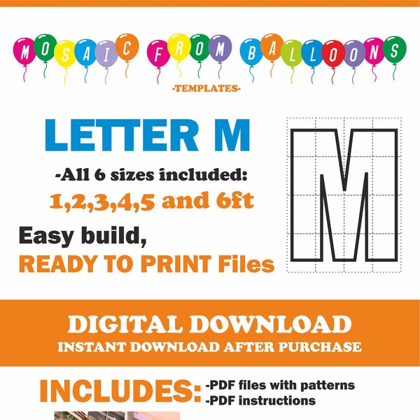 Mosaic Letter - Etsy