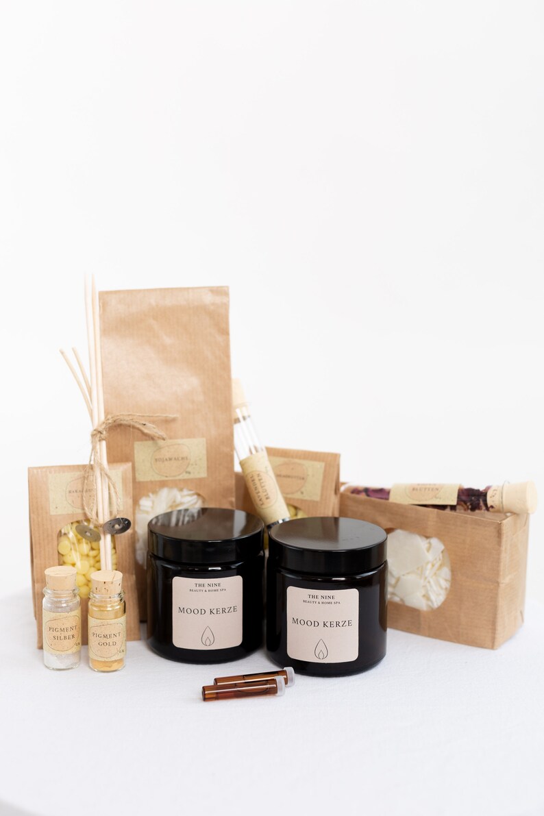 DIY Kerzen Set Box Kerzen selber machen Geschenk - Etsy.de