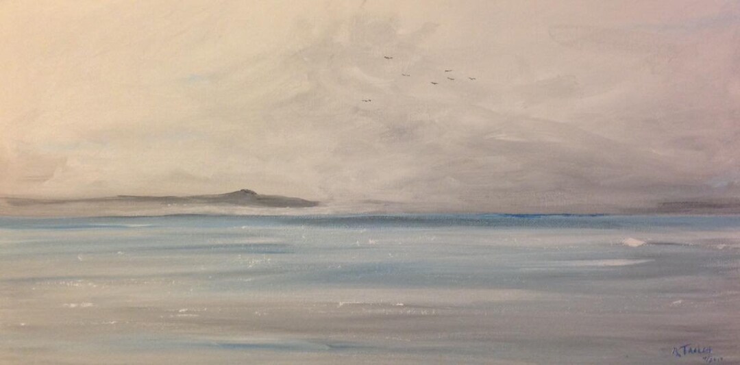 California Coast, Capitola, Original Painting by Amy Tackett - Etsy