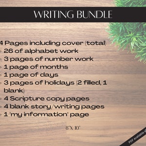 Cursive Writing Practice Bundle, Digital Downloads, Printables - Etsy