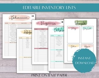 Shoe Audit Printable PDF, Shoe Inventory Planner Printable Digital ...