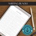 Digital Download, Writing Bundle, Hand Writing, Printable, Digital PDF ...