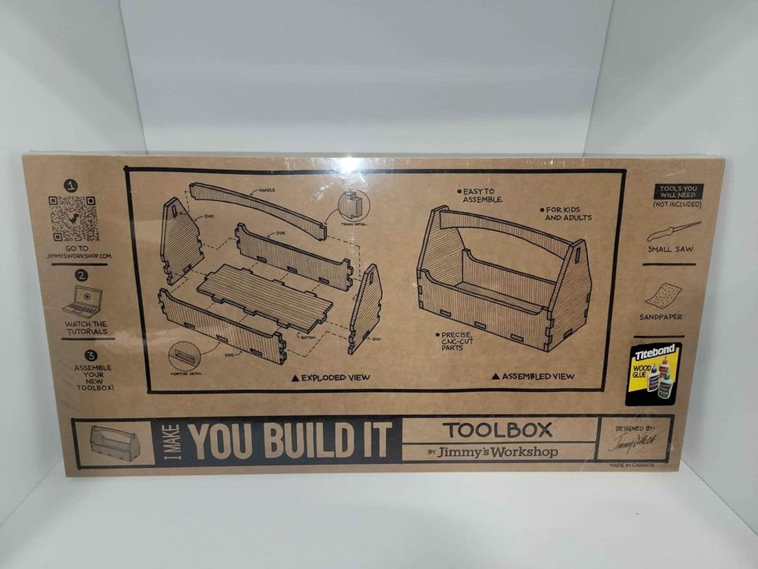 I Make You Build It Toolbox Kit - Etsy