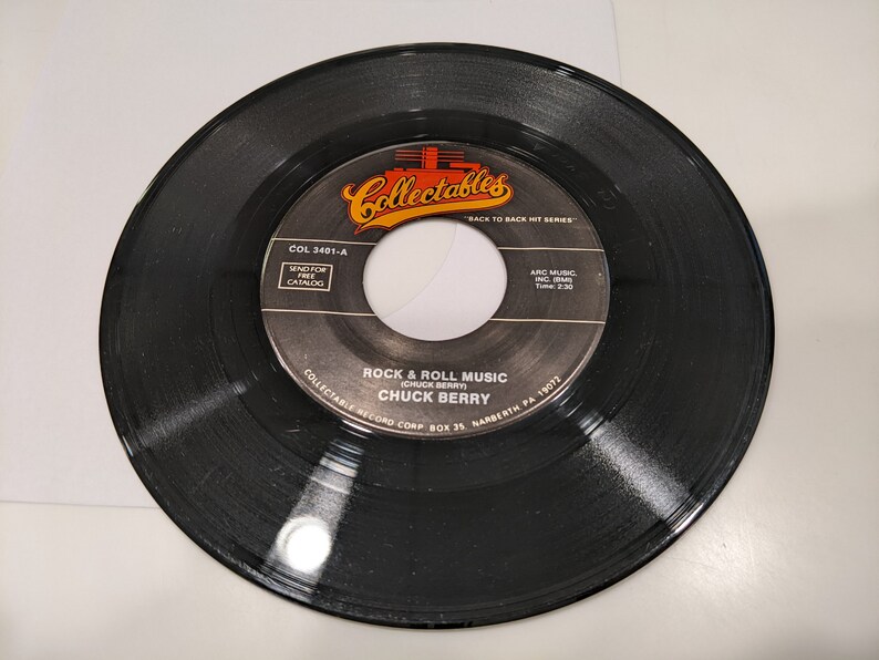 Chuck Berry rock & Roll Music / Back in the U.s.a. Vinyl 7 Single NM ...