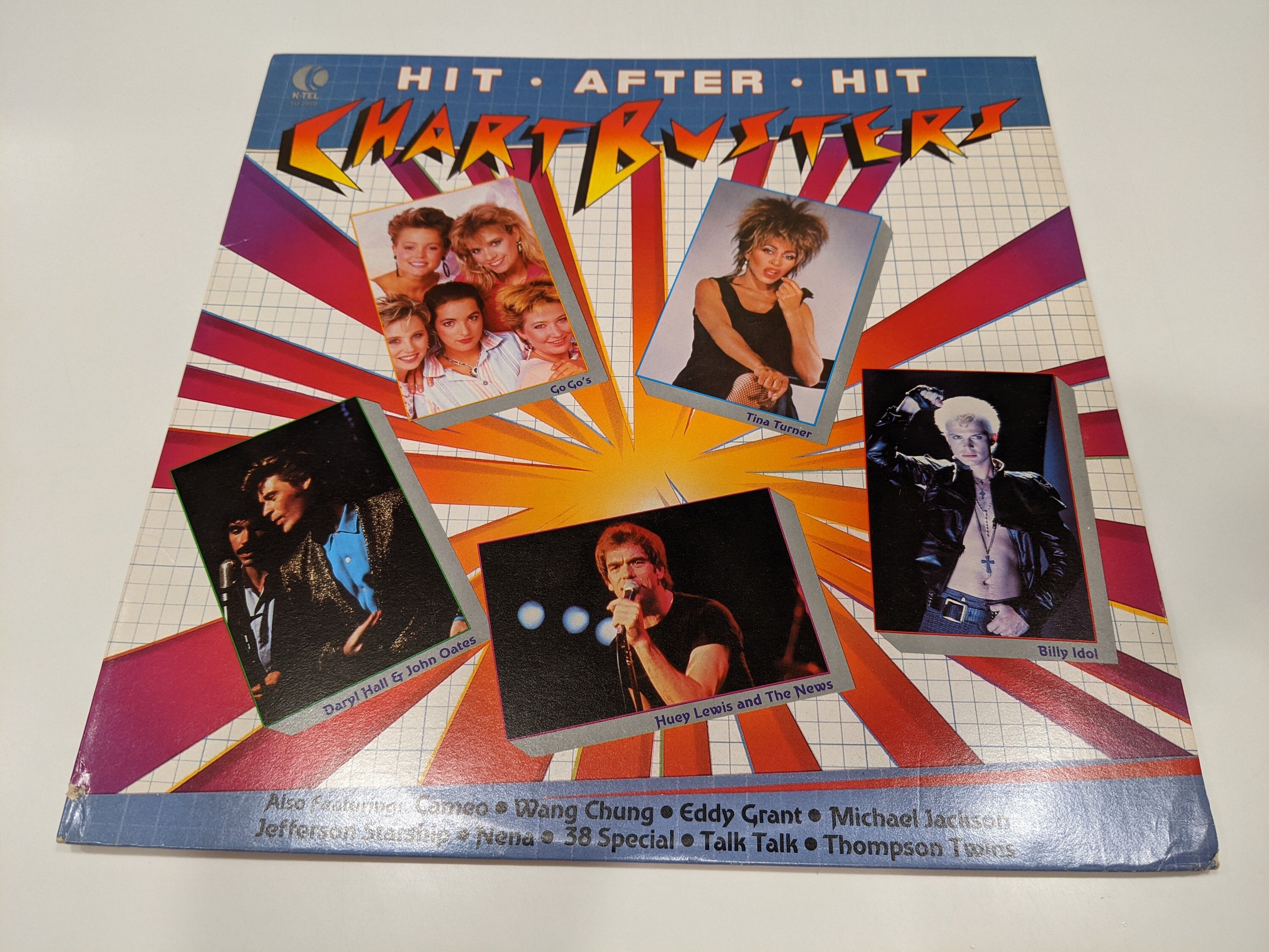 K-tel Various 1980's Pop & Rock chartbusters: Hit After Hit Vinyl LP EX ...