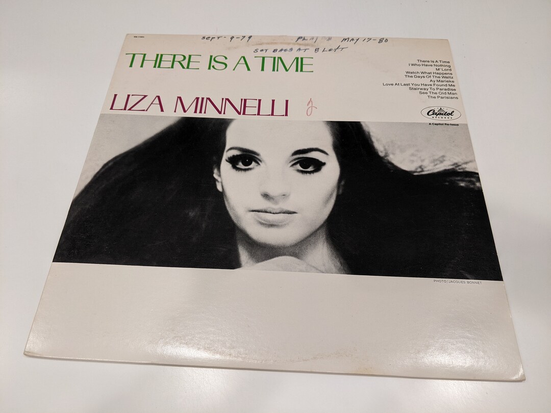 Liza Minelli "there is A Time" Vinyl LP (capitol Reissue; VG Cover ...