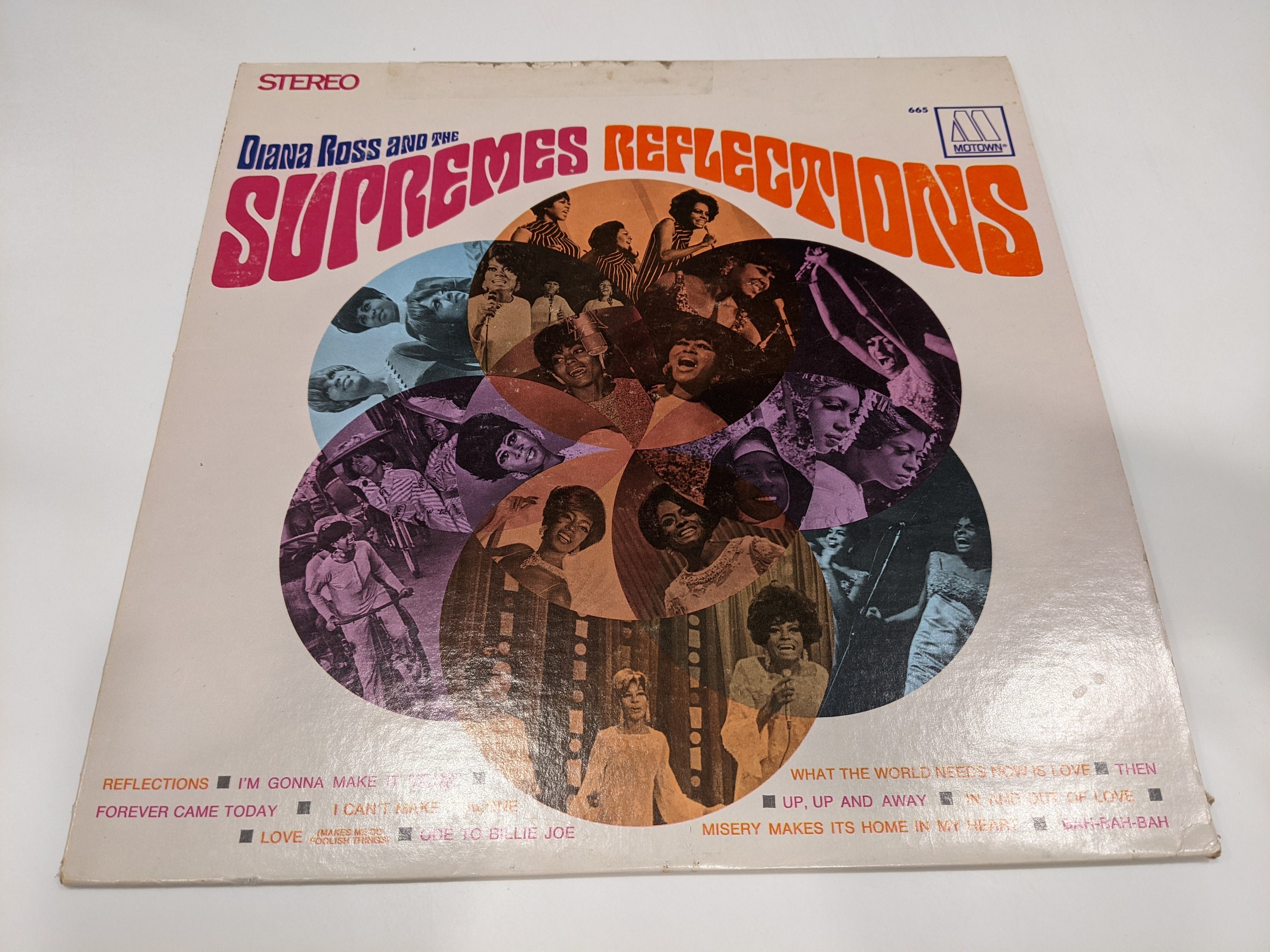 Diana Ross & the Supremes "reflections" Vinyl LP (1968; VG Cover; Top ...