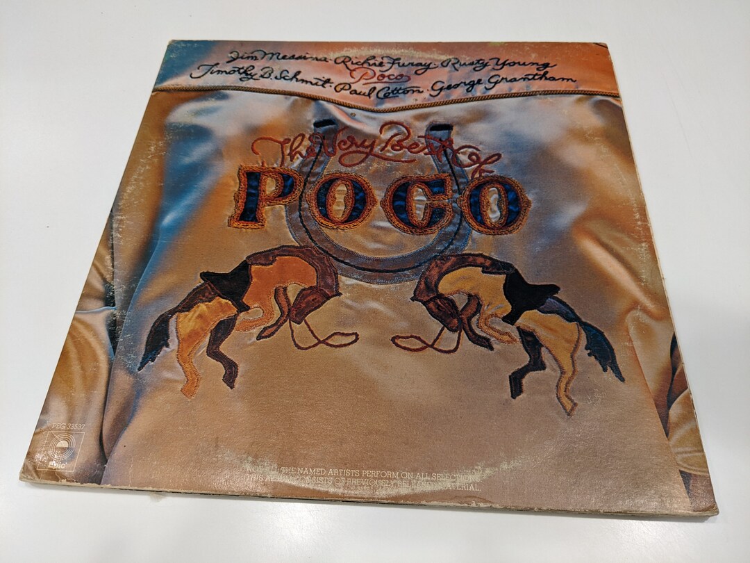 Poco "very Best of Poco" Double Vinyl 2 X LP (VG- Cover / EX Discs ...