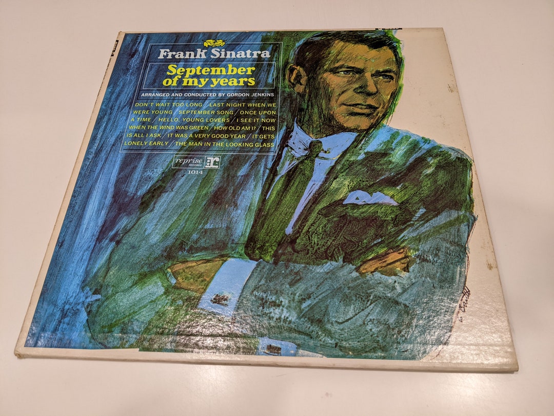 Frank Sinatra "september of My Years" Vinyl LP (1965 Mono; EX Cover ...