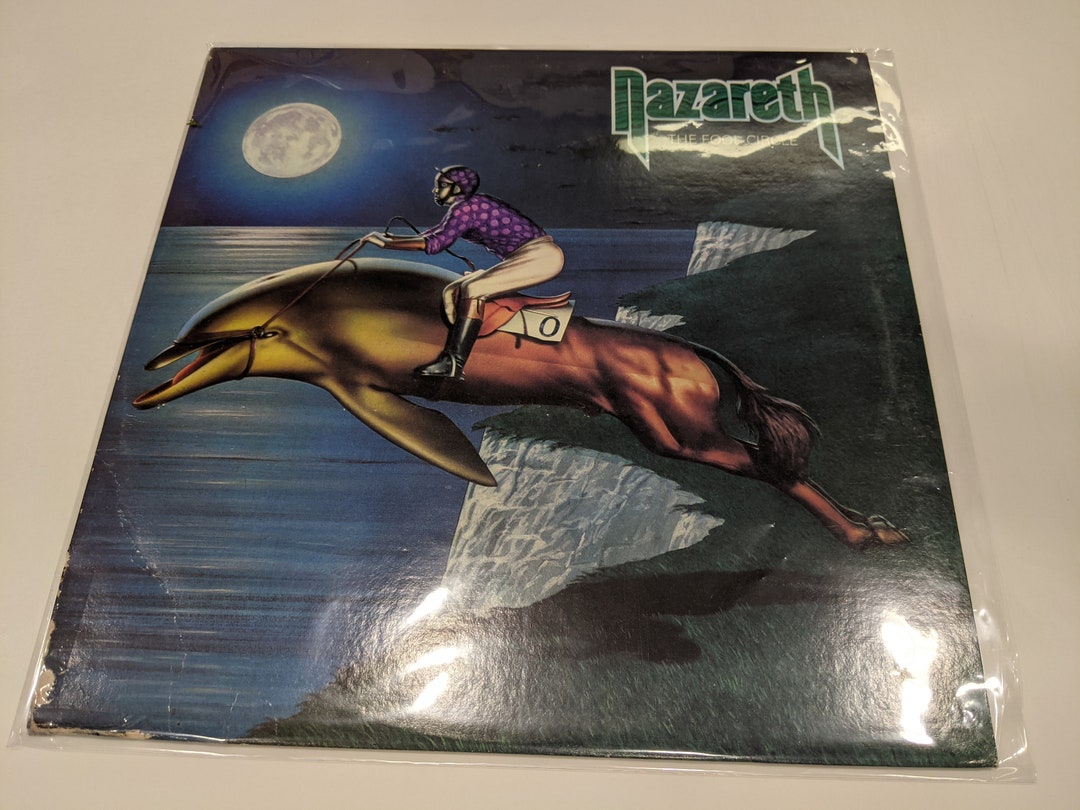 Nazareth the Fool Circle Vinyl LP 1980 G Cover Damage Lower Left / NM ...