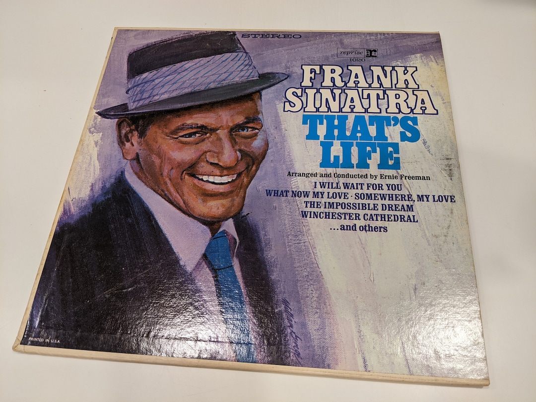 Frank Sinatra "that's Life" Vinyl LP (1969; EX Cover / Strong EX Disc ...