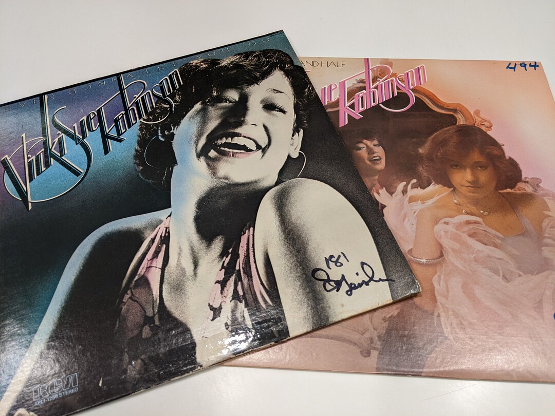 Vicki Sue Robinson "half and Half" & "never Gonna Let You Go" 2 X Vinyl Lp's (both NM- Discs ...