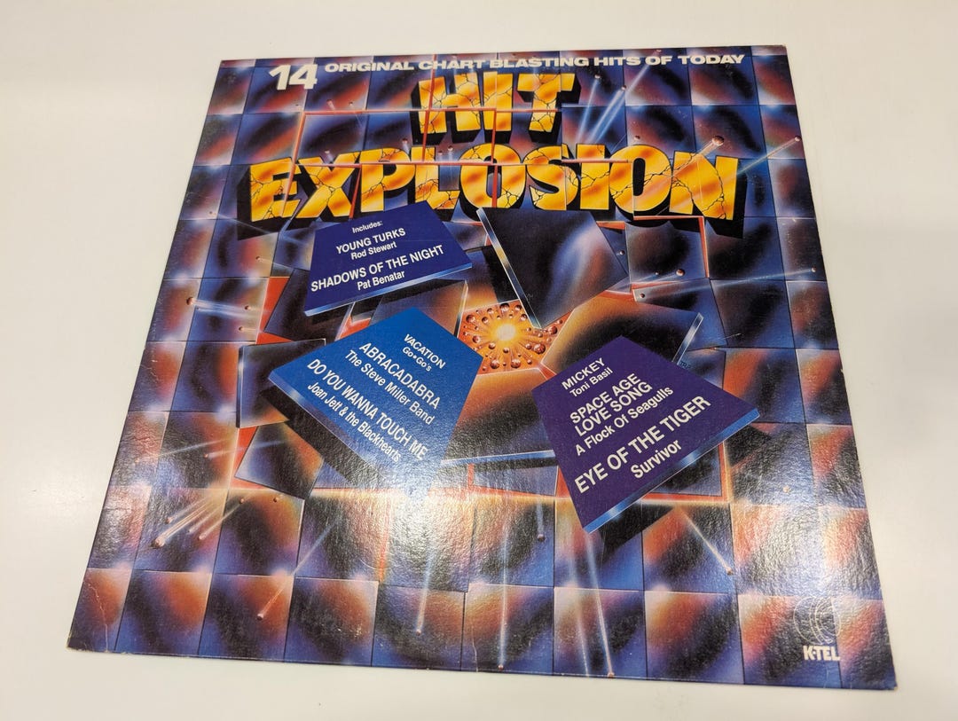 K-tel "hit Explosion" Vinyl PL (1983 Compilation; Strong VG+ Cover / EX ...