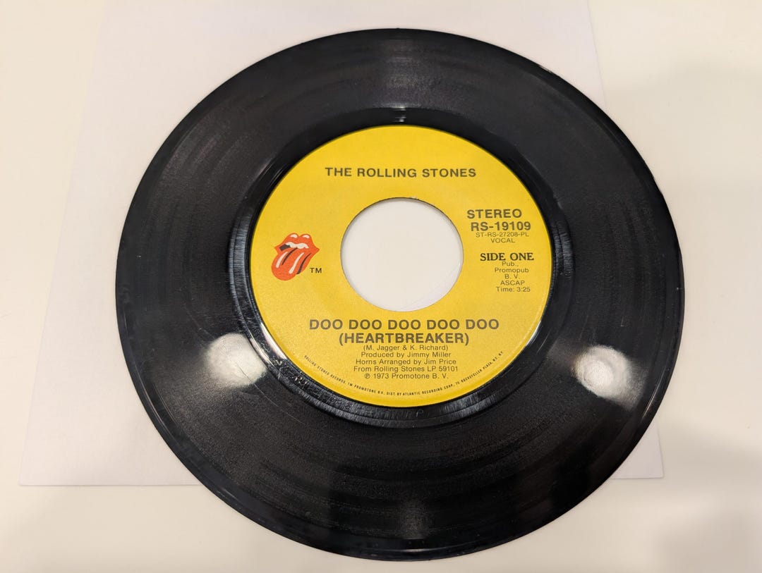 Rolling Stones "doo Doo Doo Doo Doo (heartbreaker) / Dancing With Mr. D ...