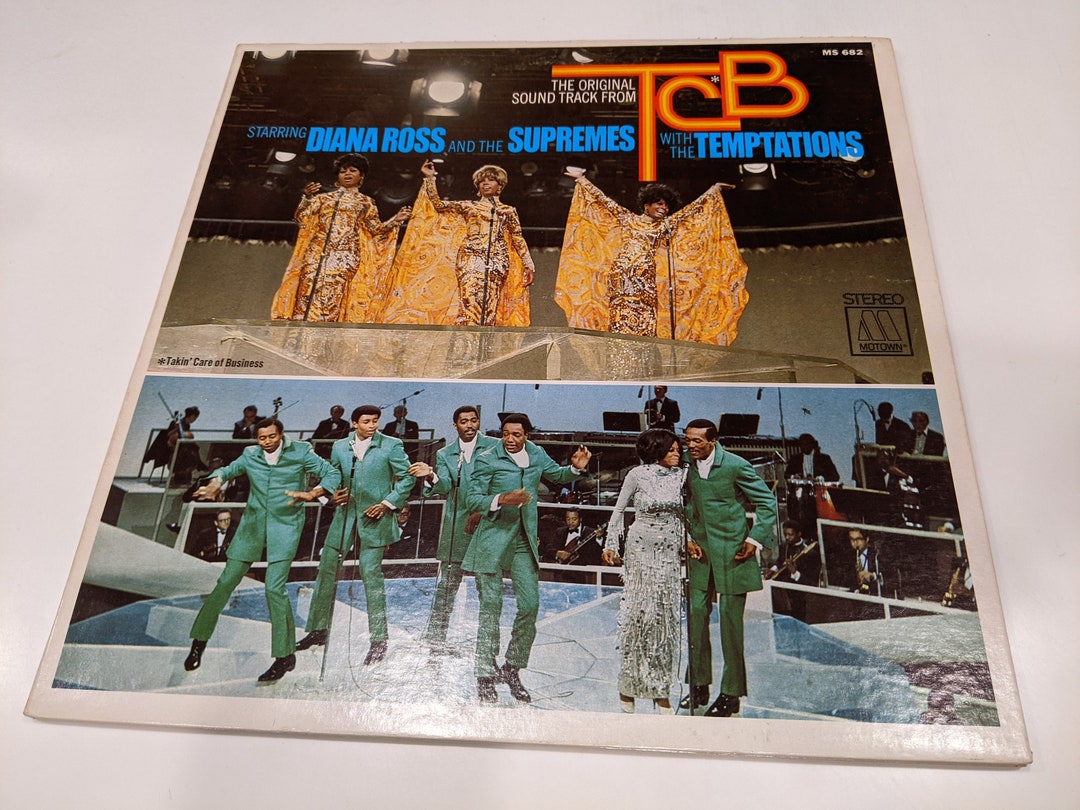 Diana Ross / the Supremes & the Temptations "tcb Soundtrack" Vinyl LP ...