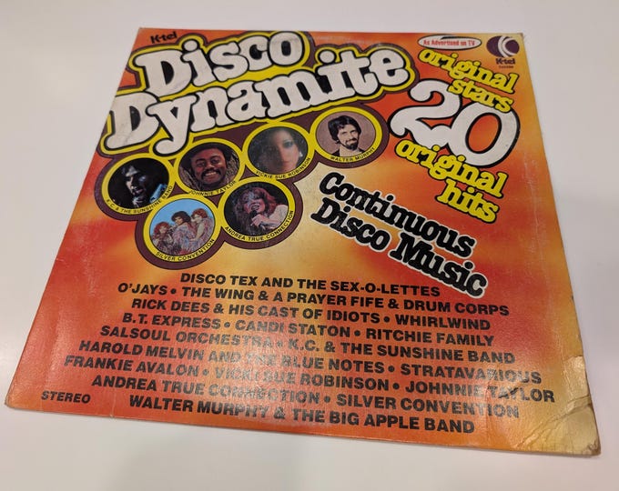 K-tel Various Artists "disco Dynamite" Vinyl LP (continuous Disco ...