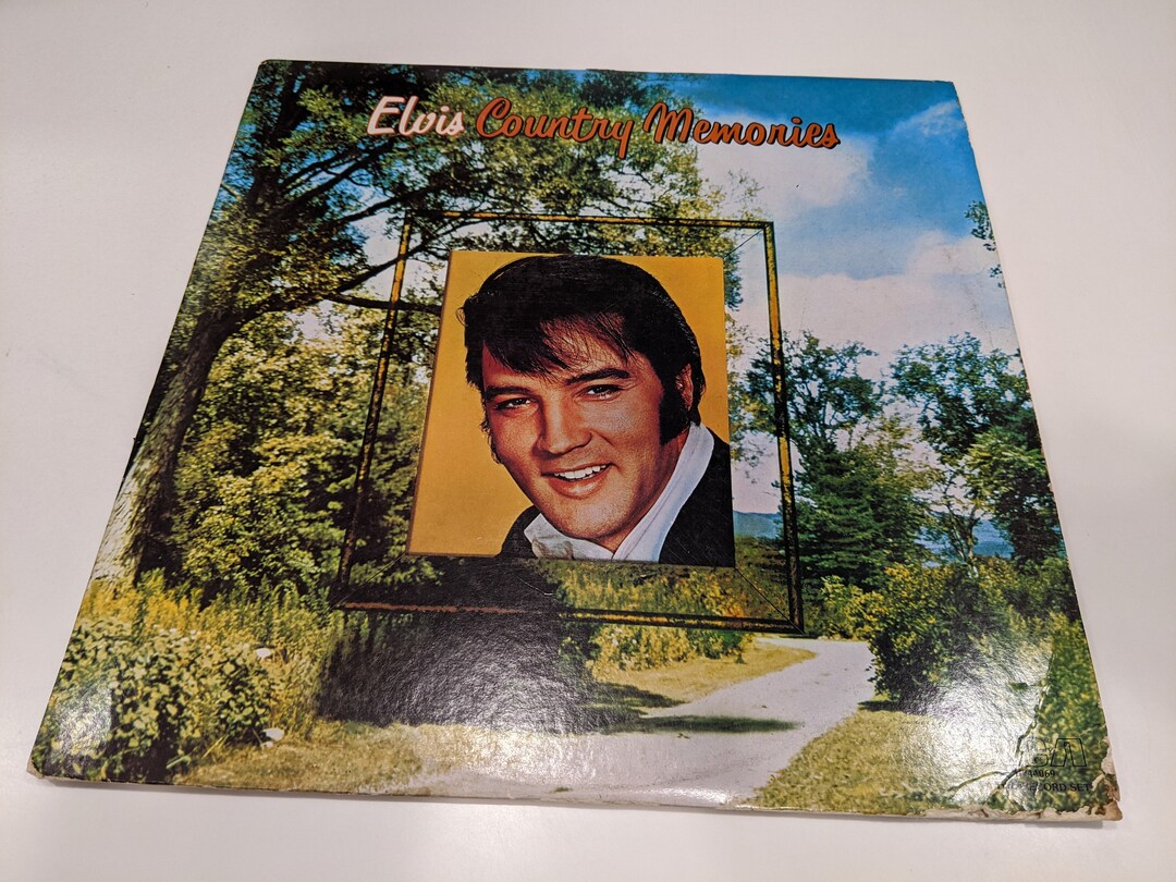 Elvis Presley "country Memories" Double Vinyl 2 X LP (compilation; VG+ ...