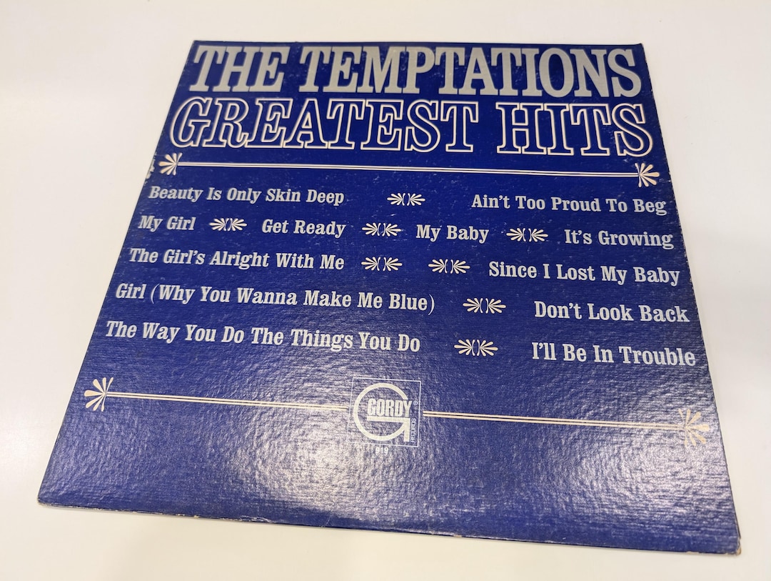 Temptations greatest Hits Vinyl LP 1966 Mono Strong VG Cover / VG Disc ...