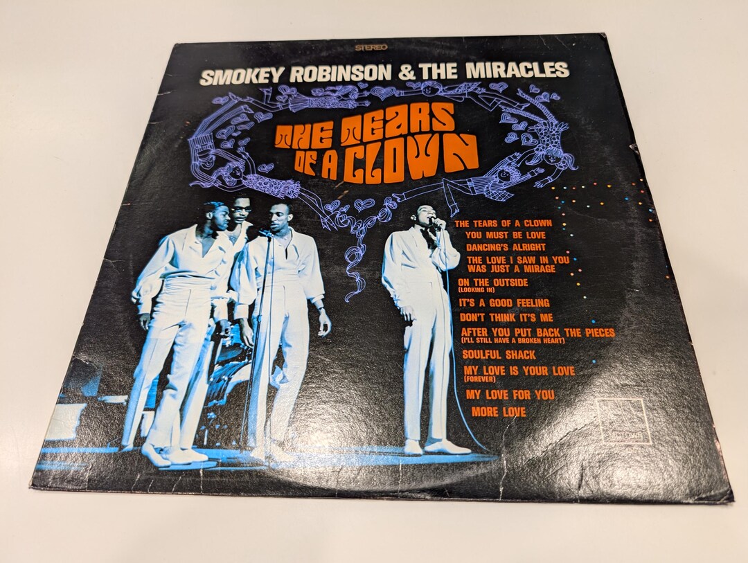 Smokey Robinson & the Miracles "tears of A Clown" Vinyl LP (1981 ...