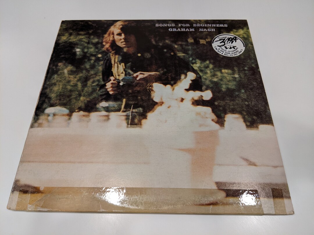 Graham Nash songs for Beginners Vinyl LP strong - Etsy