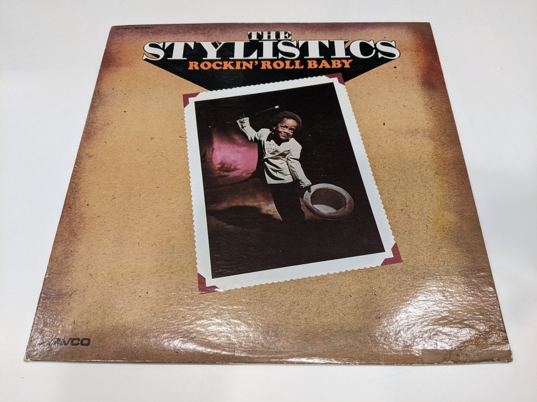 Stylistics "rockin' Roll Baby" Vinyl LP (VG+ Cover; Small Repair Lower ...