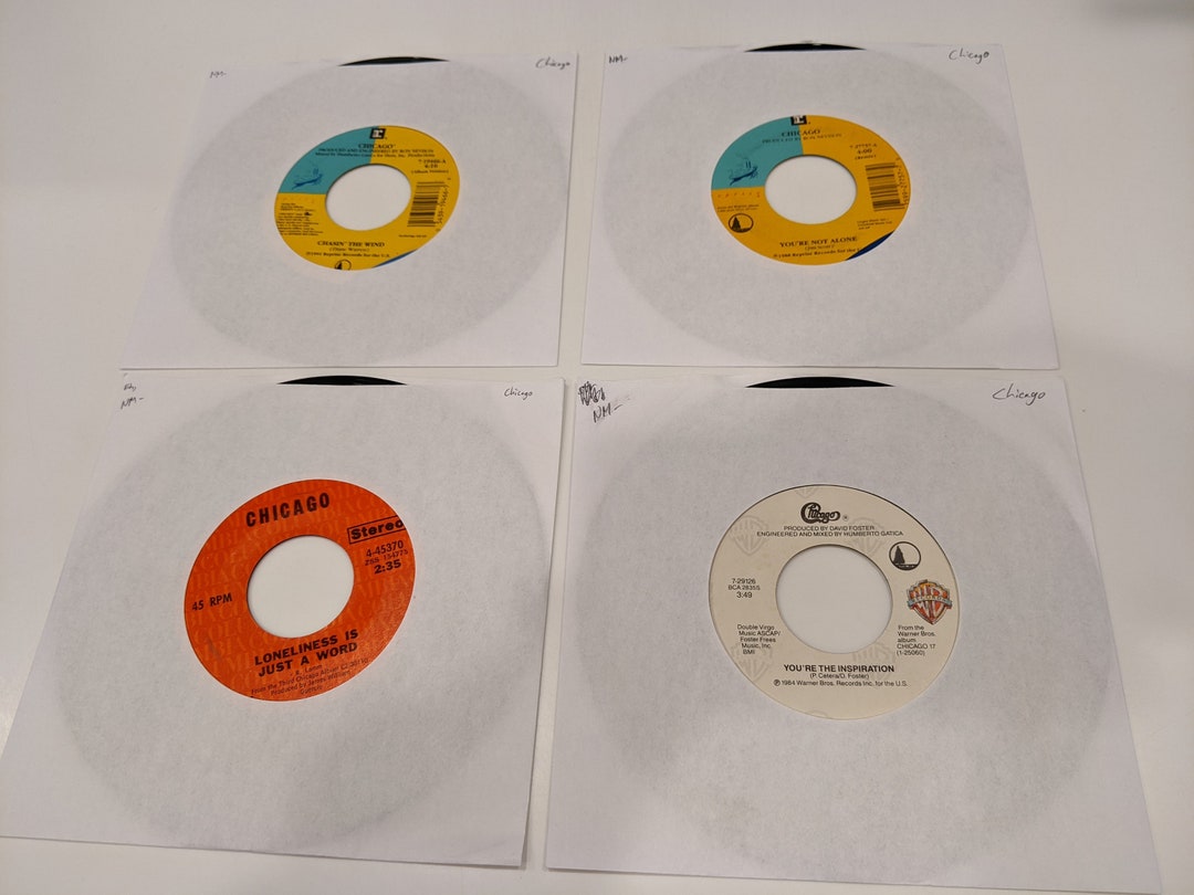 Chicago / Peter Cetera Vinyl 7" Singles Collection X 14 (all High-grade ...