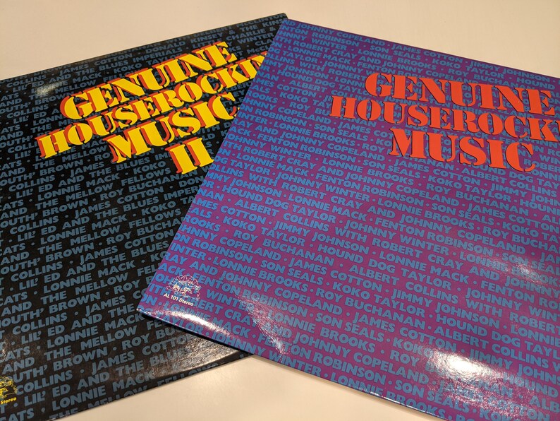 Genuine Houserockin' Music Volume 1, 2 and 3 Vinyl Rock / R&B ...