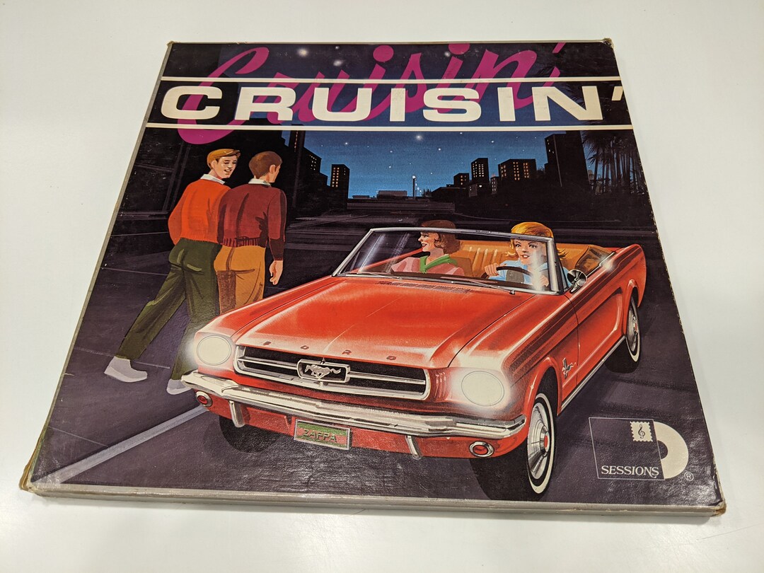 Various Rock Artists "cruisin" 5 X Vinyl LP Box Set (VG+ Box / NM ...