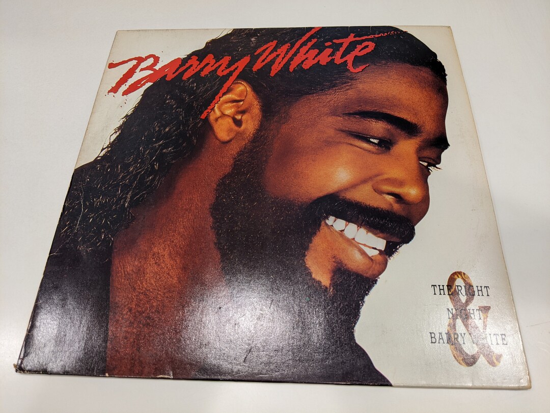 Barry White "the Right Night & Barry White" Vinyl LP (rare Brazilian ...